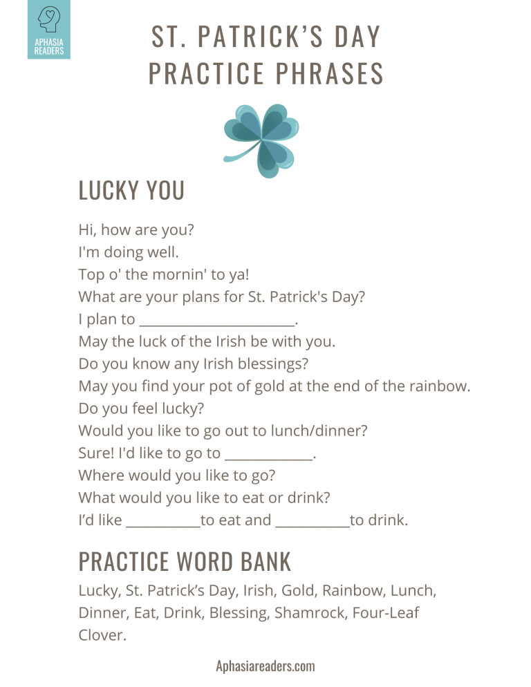 Functional Phrases Practice Sheets - Free Downloadables