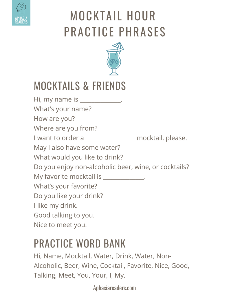 Functional Phrases Practice Sheets - Free Downloadables